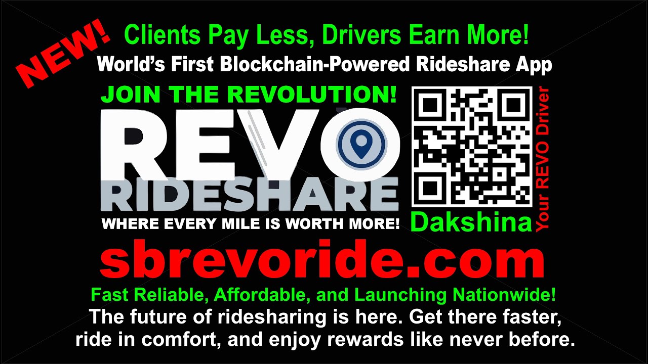 Drivers Wanted! Sign up with REVO Ride Share. FREE to join for Drivers ...