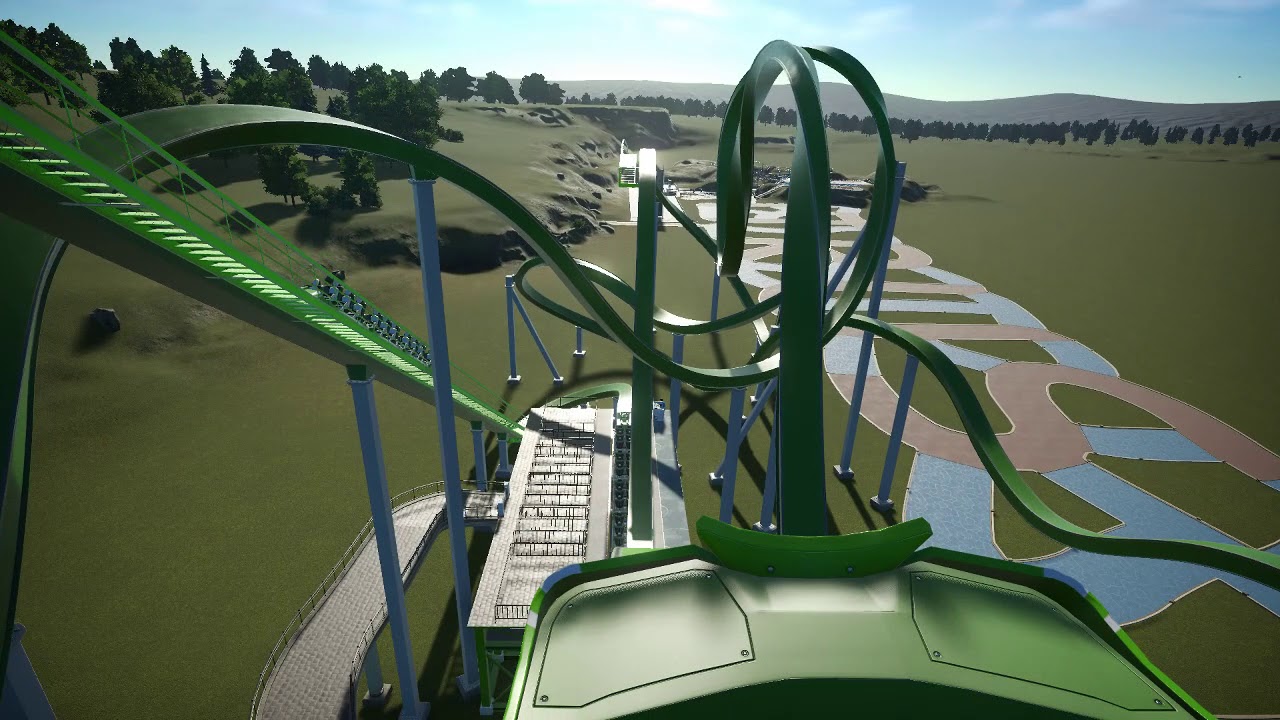 Planet Coaster rough draft coaster- Push To Master - YouTube