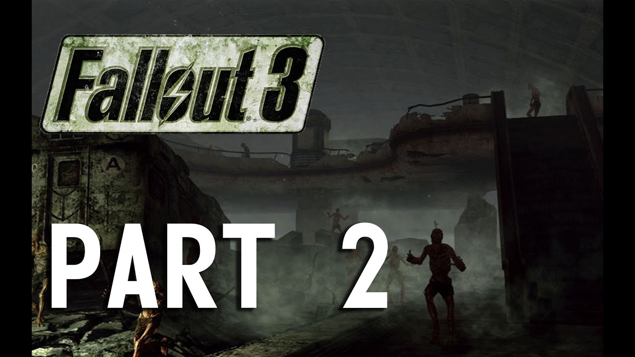 Let's Play Fallout 3 - Modded - Part 2 - Metro Stations & Ghouls! - YouTube