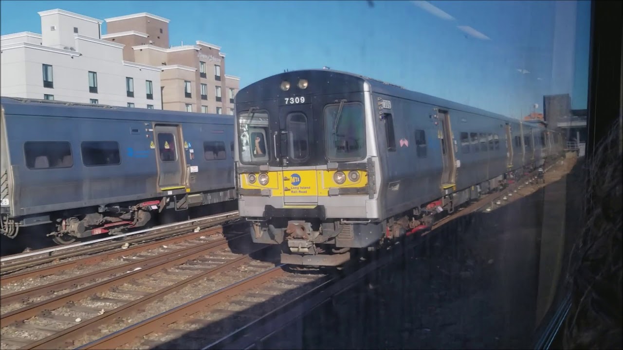 Ride MTA Long Island Rail Road Bombardier M7 To Penn Station - YouTube