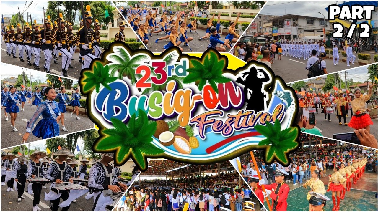23rd Busig-On Festival 2023 Socio-Civic Military Parade Labo, Camarines ...