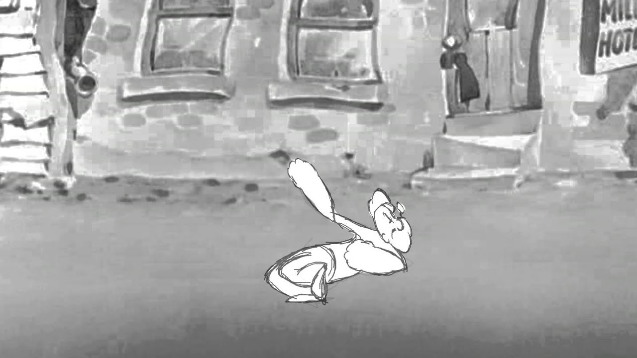 Alan Camilo - Popeye Animation Pencil Test - YouTube