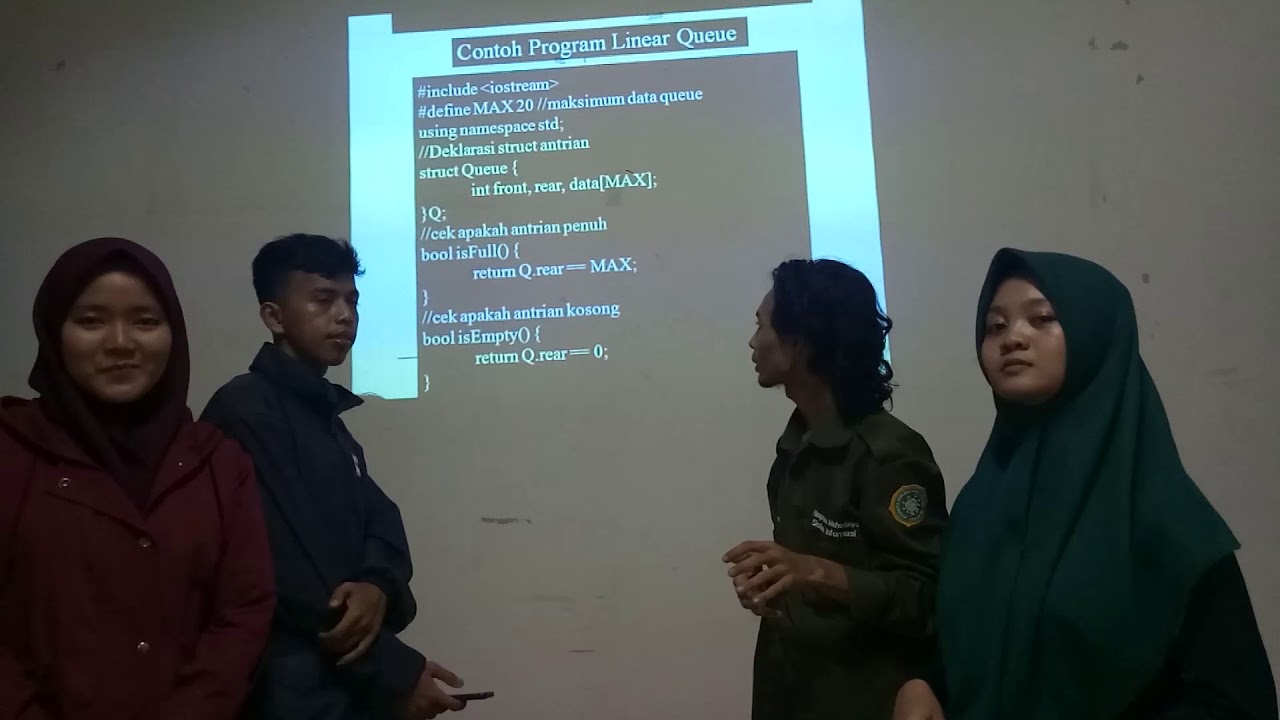 Presentasi Materi Linear Queue C++ Mata Kuliah Struktur Data - YouTube