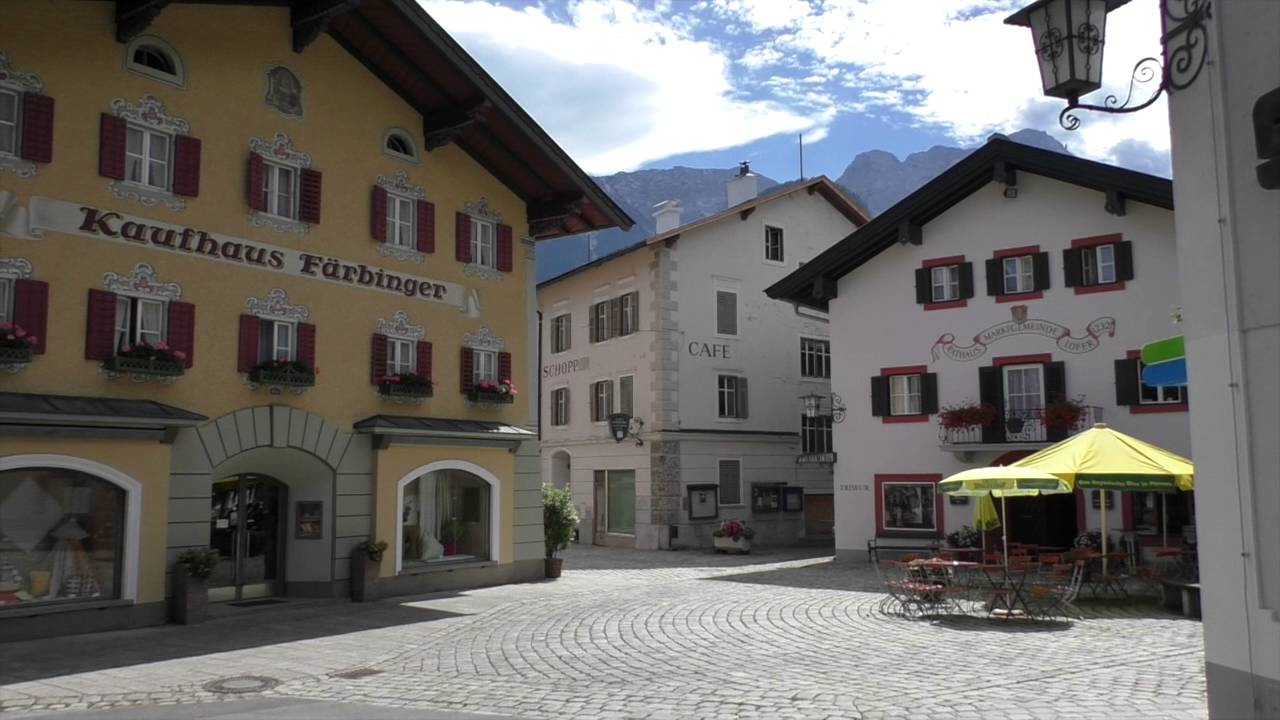 LOFER AUSTRIA ALPEN PANORAMA SKIEN EN WANDELEN VIDEO YOUTUBE BERT VAN ...
