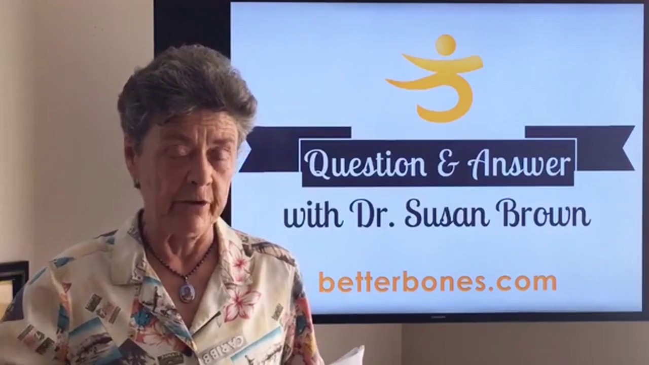 Question and Answer Session with Dr. Susan Brown - YouTube