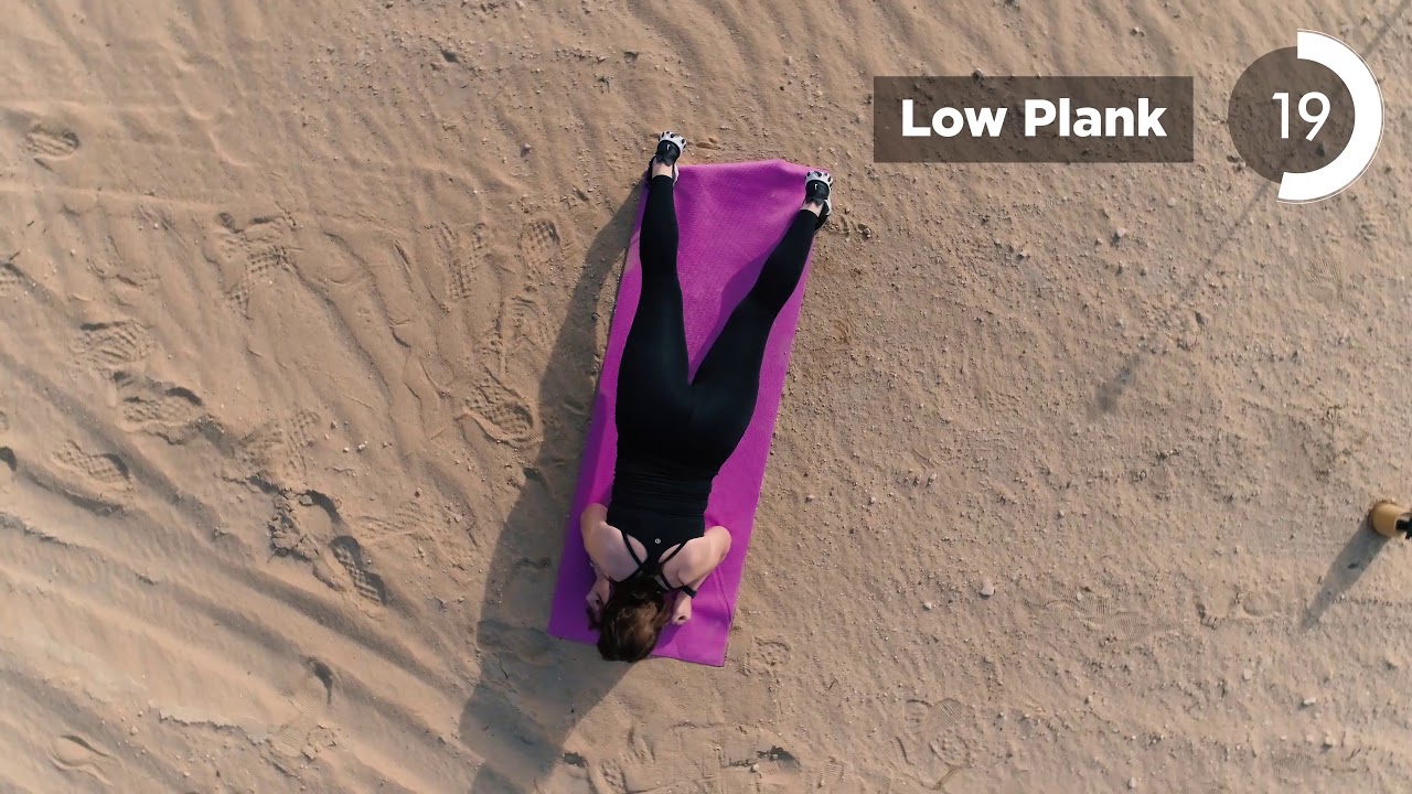 HIIT ABS Kuwait DESERT WORKOUT- COACH SARA - YouTube