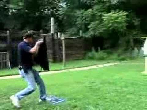 Live Fire Accuracy using the Baker Batshield - YouTube