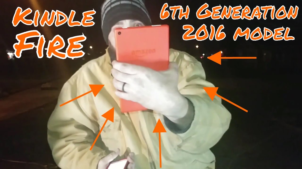 Amazon Kindle Fire HD8 6th Generation 2016 Model-First Look - YouTube