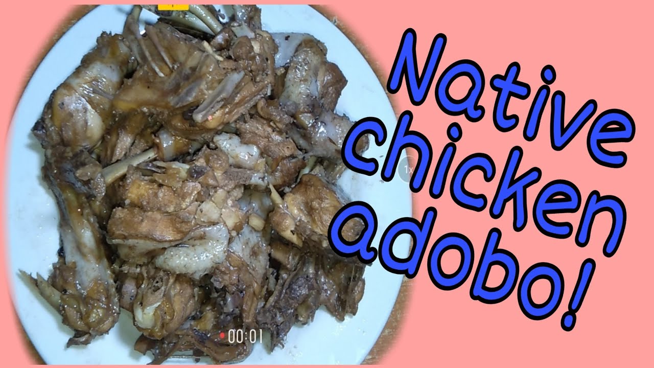 #14 NATIVE CHICKEN ADOBO!☺️😋 - YouTube