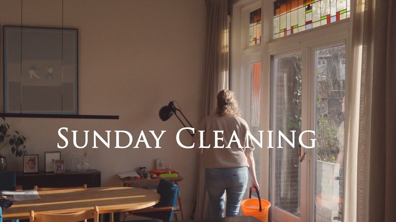 Slow Living Sunday | Aesthetic Cleaning & Homemade Dinner | Silent Vlog ...