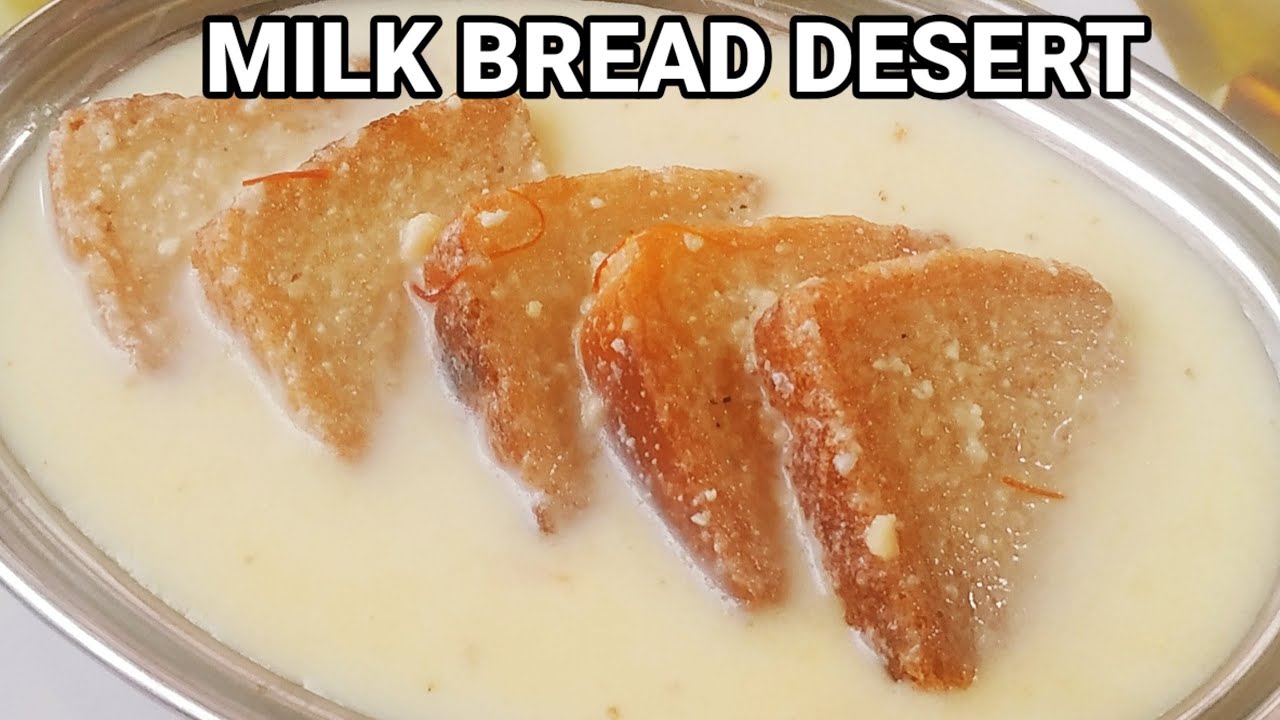 desert recipe Milk Bread Desert easy quick desert recipe - YouTube