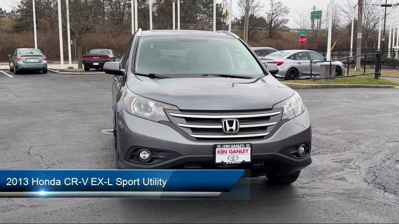 2013 Honda CR-V EX-L Sport Utility Akron Canton Cleveland Cuyahoga ...