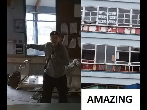 exploring abandoned grey base hospital - YouTube