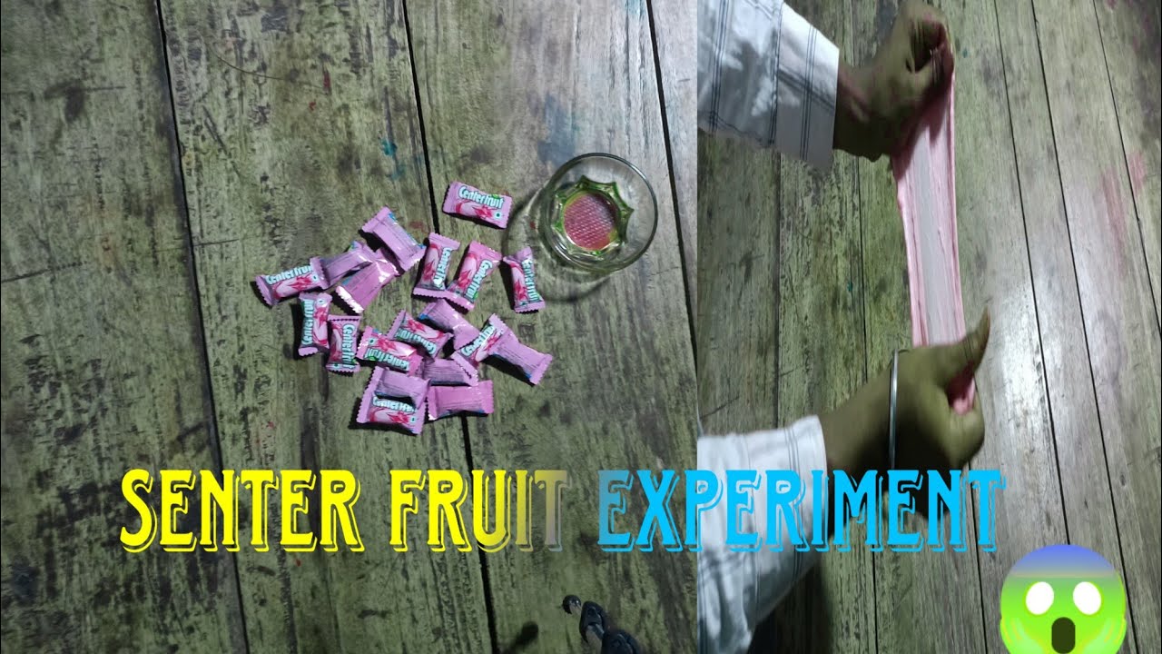 Center fruit experiment - YouTube