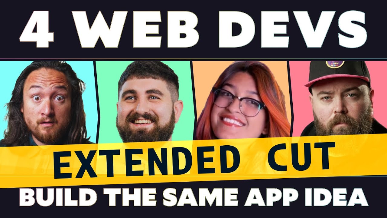 [EXTENDED CUT] 4 Web Devs 1 App Idea: @chantastic, Domitrius Clark ...