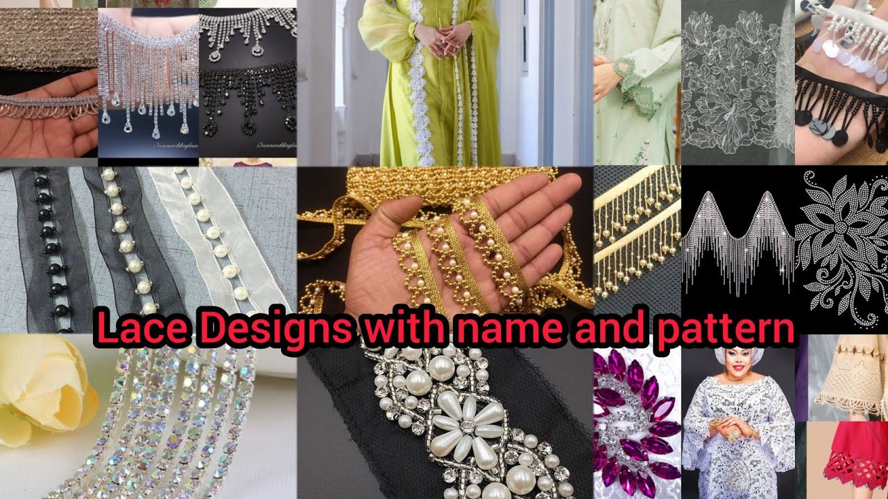 Types of Lace with Names || Lace Guide || Lace Designs & Pattern Ideas ...