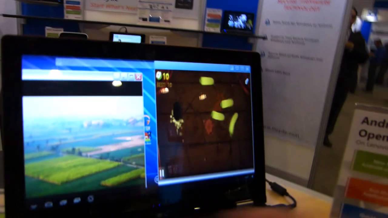 Insyde Android and Windows Fast Dual-OS Switching - YouTube