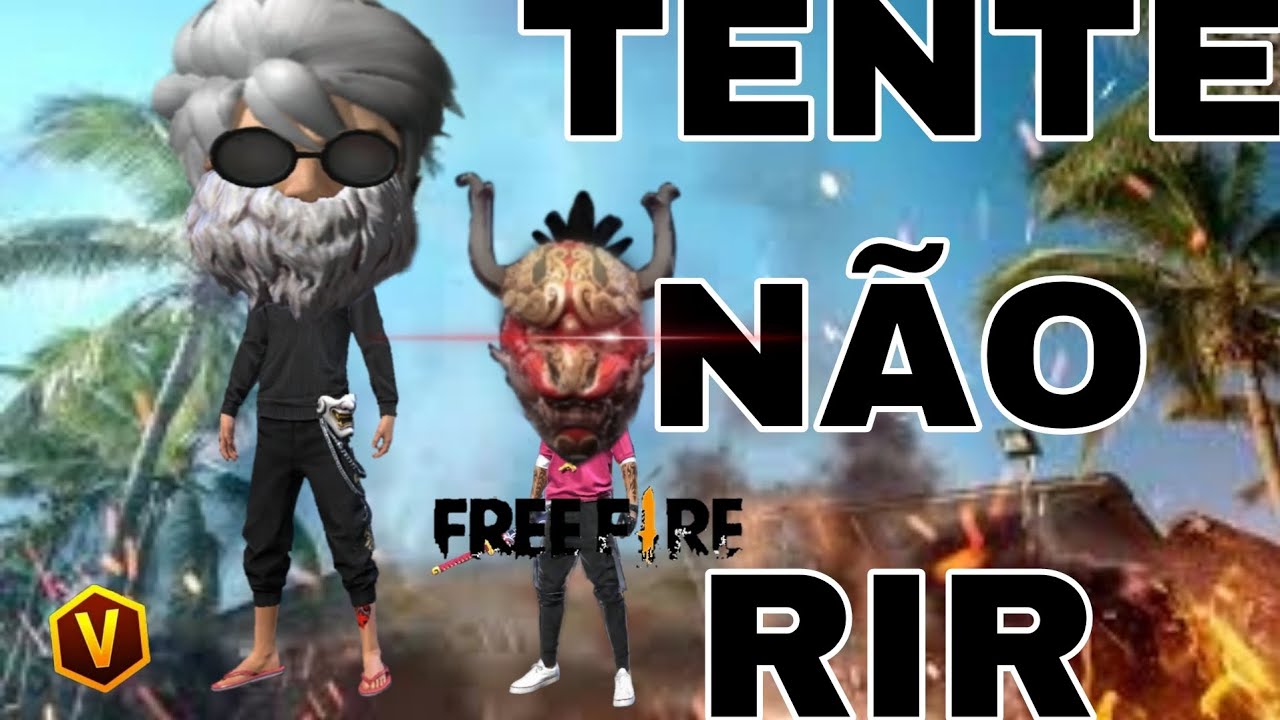 TENTE NÃO RIR DE FREE FIRE BR/ A FORMIGA JOGADORA DE FOGO LIBERADO GUM ...