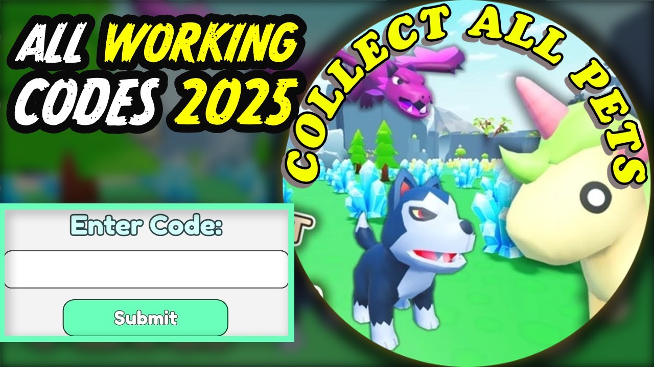 Collect All Pets Codes June 2025 ⚠️New⚠️ ALL WORKING CODES Roblox ...