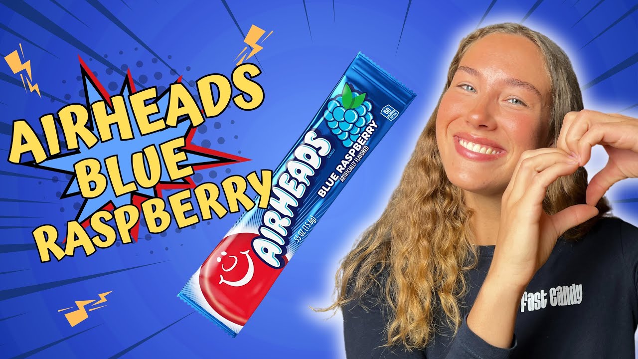 Airheads Blue Raspberry - YouTube