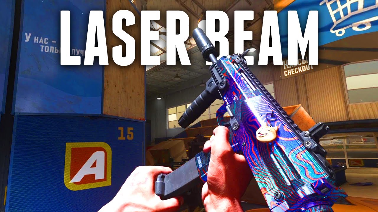 MP7 Laser Beam - Modern Warfare - YouTube