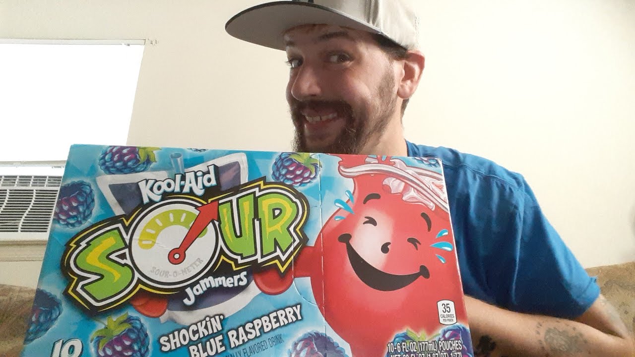 Shockin' Blue Raspberry by Kool-Aid | Sour Jammers | Food / Drink ...