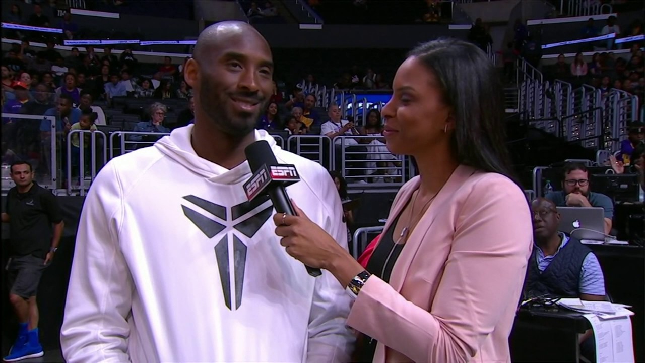 Kobe Bryant Gives His Thoughts on the WNBA at the Storm vs. Sparks Game ...