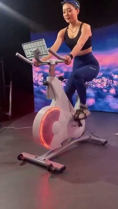 Ovicx Q200 Pro Spinning Bike with Bluetooth - YouTube