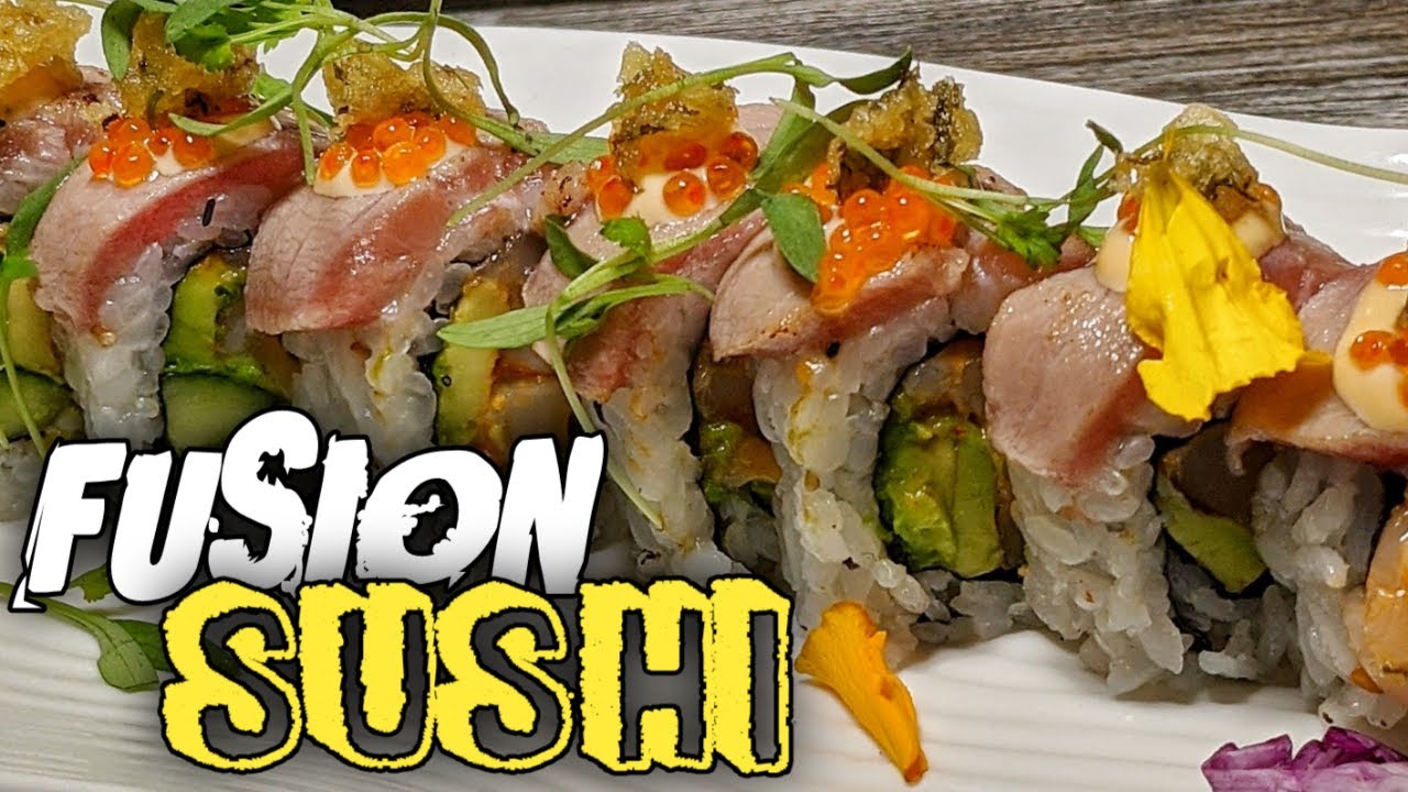 Peruvian Sushi Mukbang in Los Angeles - YouTube