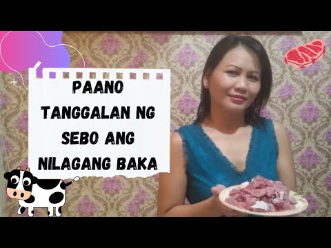 Paano Tanggalan ng sebo ang Nilagang Baka - YouTube