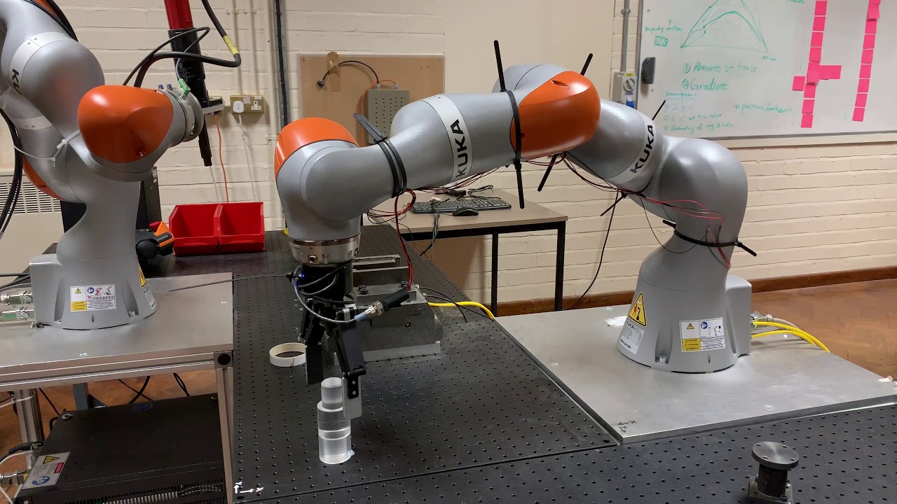 KUKA Robot Disassembly Task - YouTube