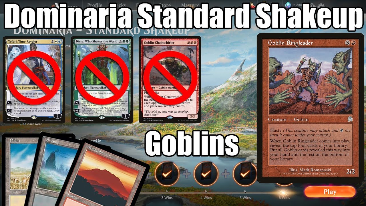 Standard Shakeup: Goblins! What Would You Do If Goblin Chainwhirler Was ...