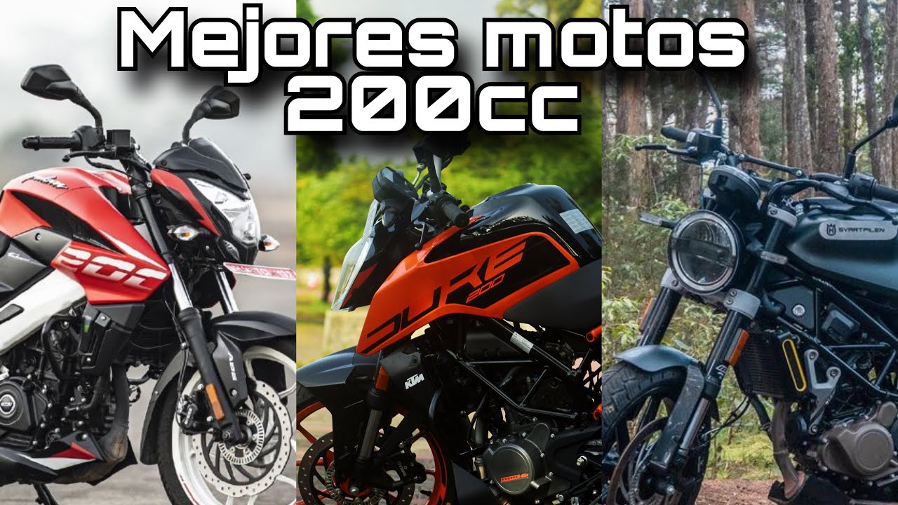 Las mejores motos 200cc del 2023 TOP - YouTube