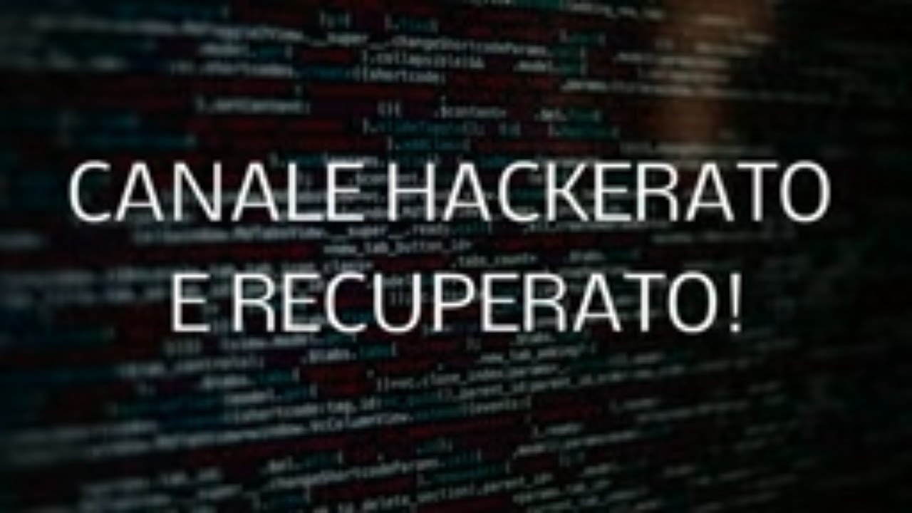 Recuperare account Google e canale youtube hackerato - YouTube