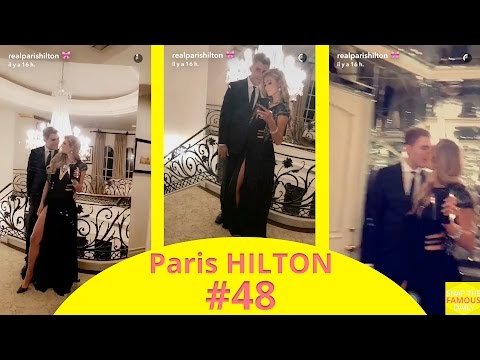 Paris Hilton KISSING HER BOYFRIEND ON SNAPCHAT !