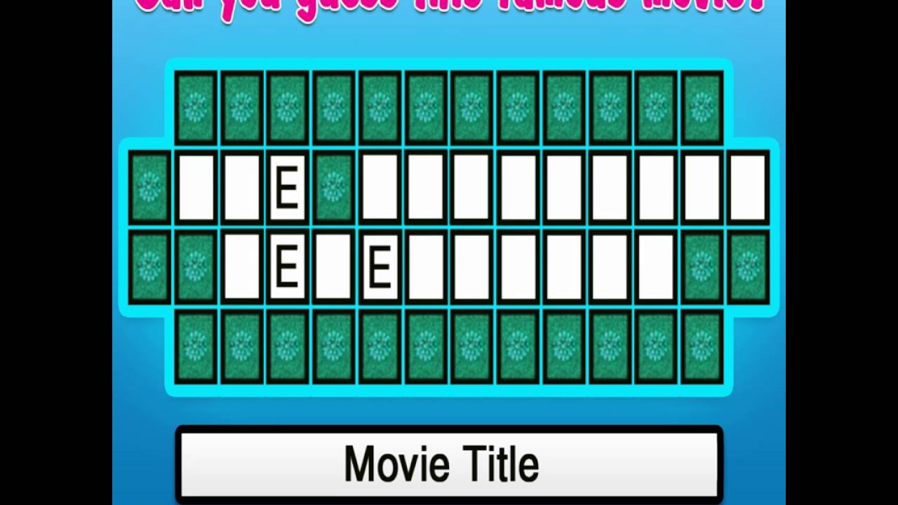 Play the movie title game! - YouTube