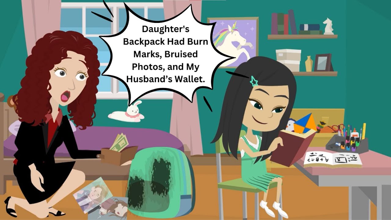Daughter's Backpack Had Burn Marks, Bruised Photos, and My Husband’s ...