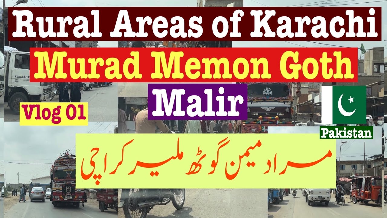 Rural Areas of Karachi “Murad Memon Goth” Malir - YouTube