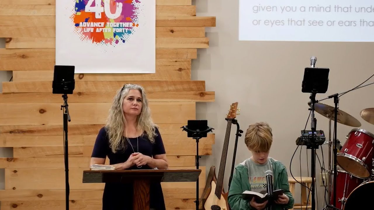 Acts 1 - Advance Together: Life After Forty - Pastor Jan Wickline - YouTube