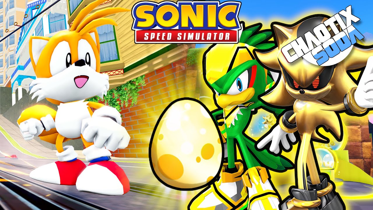 Unlocking Gold Android Shadow & Jet in Sonic Speed Simulator (Free Gold ...
