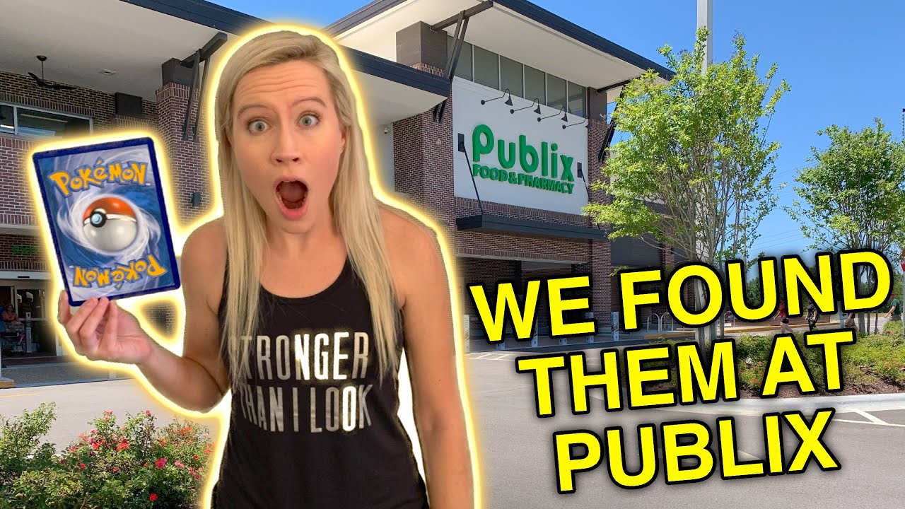 WE FOUND POKEMON CARDS AT PUBLIX!! (Weekend Pokémon Hunt) - YouTube