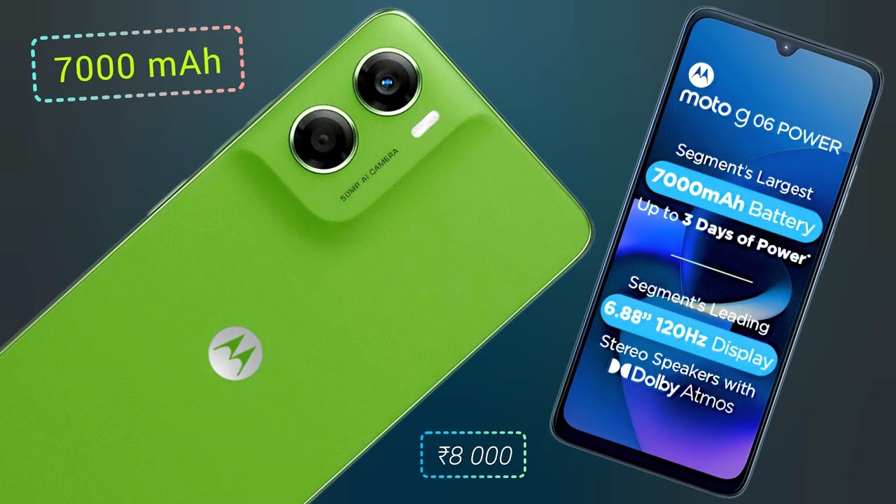 Motorola Power Bay 7000 mAh Battery Best Price - YouTube