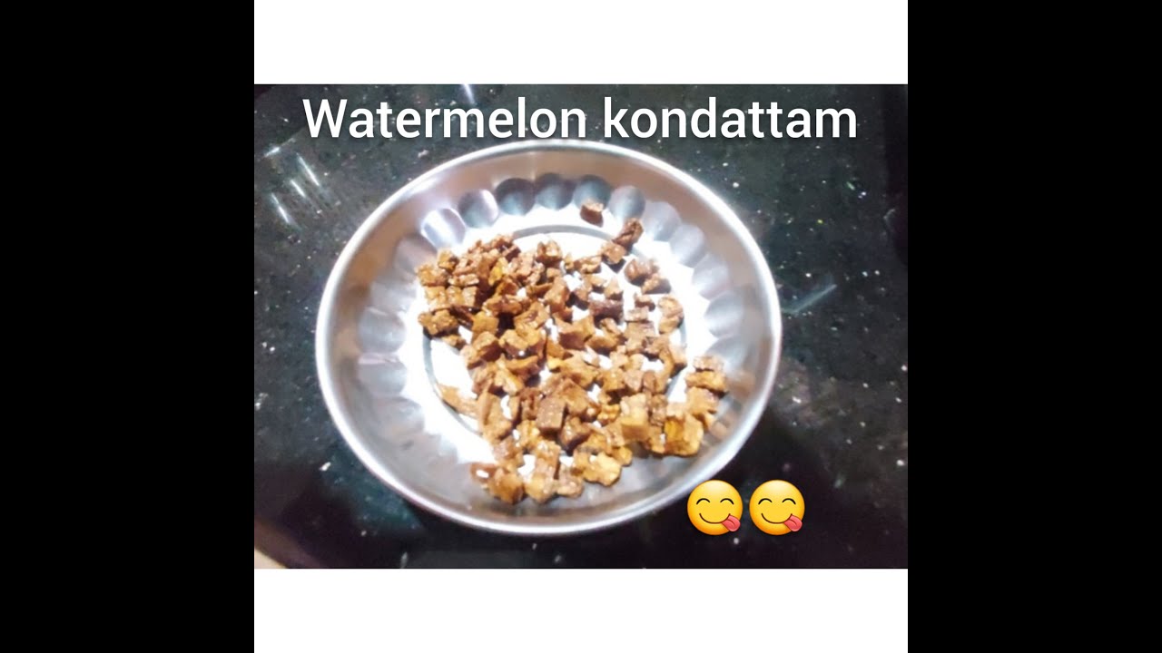 Watermelon kondattam# watermelon fries# thannimathan kondattam - YouTube