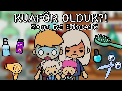 Kuaför Dükkanında Çalıştık!? 💇‍♀️ Toca Life World Türkçe / Toca Life King