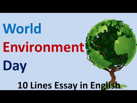 World Environment Day - 10 Lines Essay in English - YouTube
