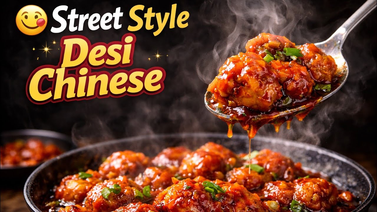 Chicken Manchurian Desi Style | Homemade Chinese - YouTube