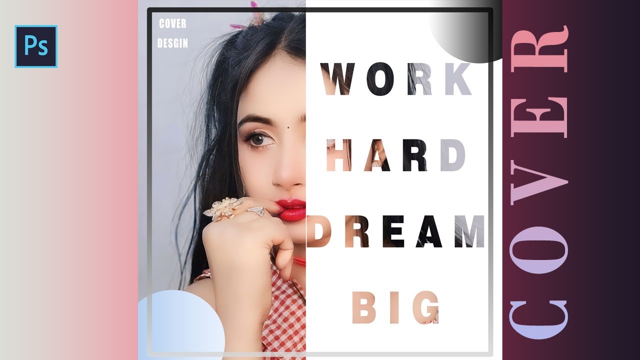 How To Create Simple Cover Art Design in Photoshop | Photoshop Tutorial ...