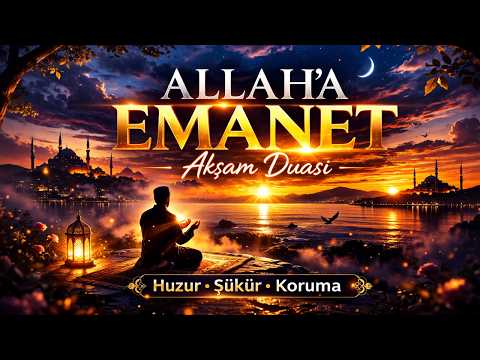 Bu Akşam Allah’a Emanet | Güçlü Akşam Duası, Huzur ve Koruma İçin