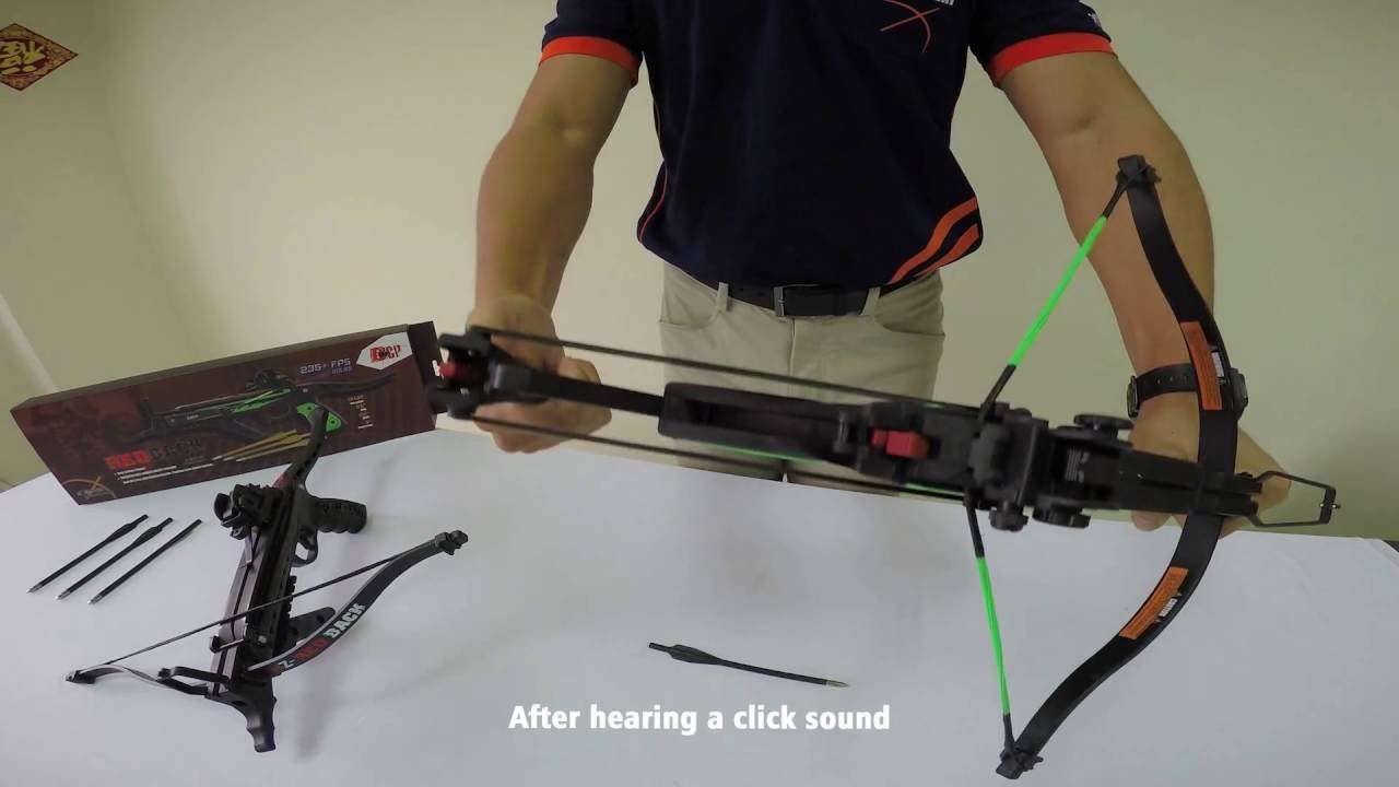 How to Shoot Your Hori-Zone Redback Pistol Crossbow - YouTube
