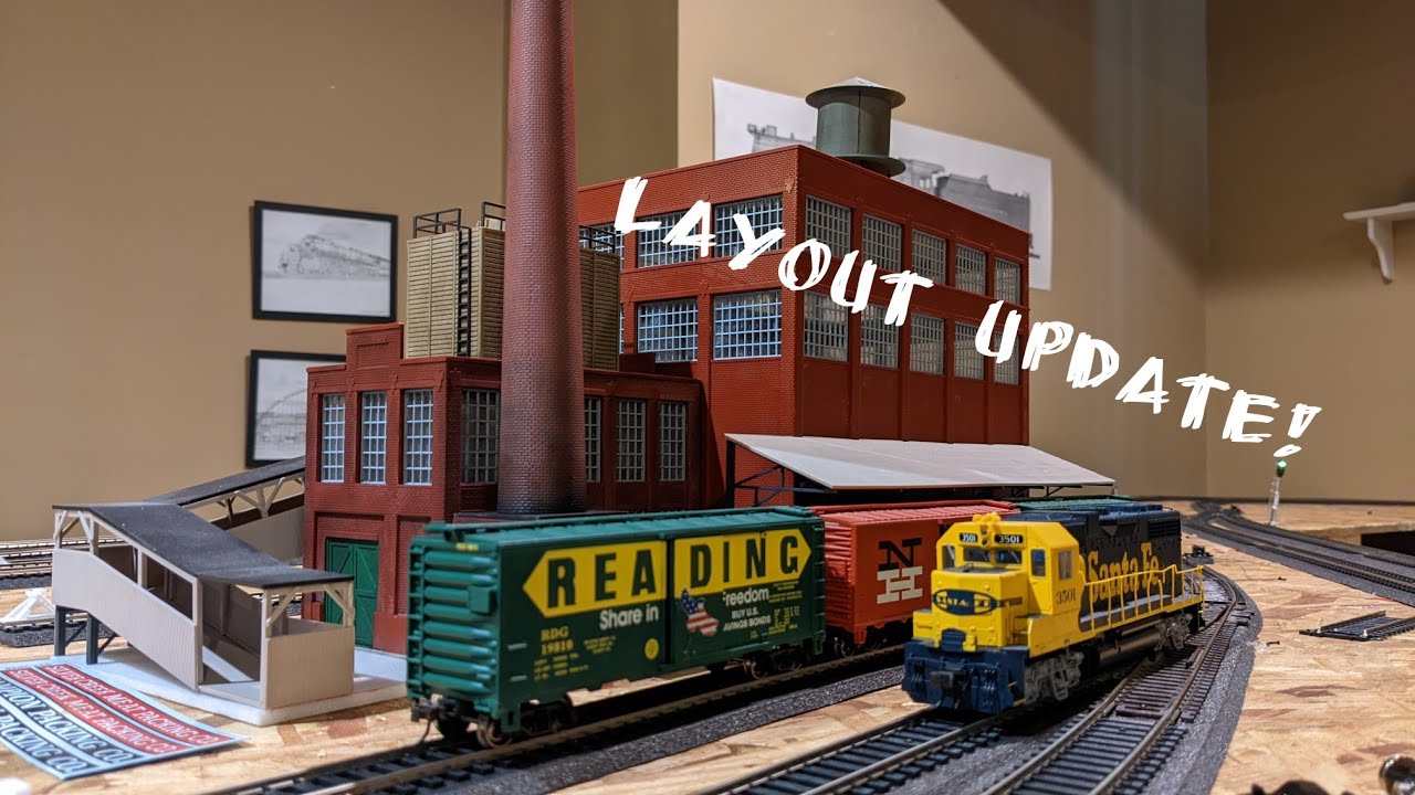 HO Scale DCC Layout Update! - YouTube